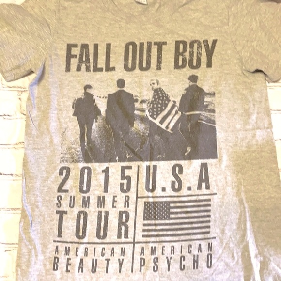 Tops | Fall Out Boy Band T | Poshmark